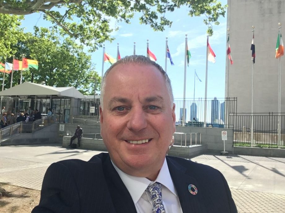 UK's Lord McConnell attends the Development Cooperation Forum - BGIPU