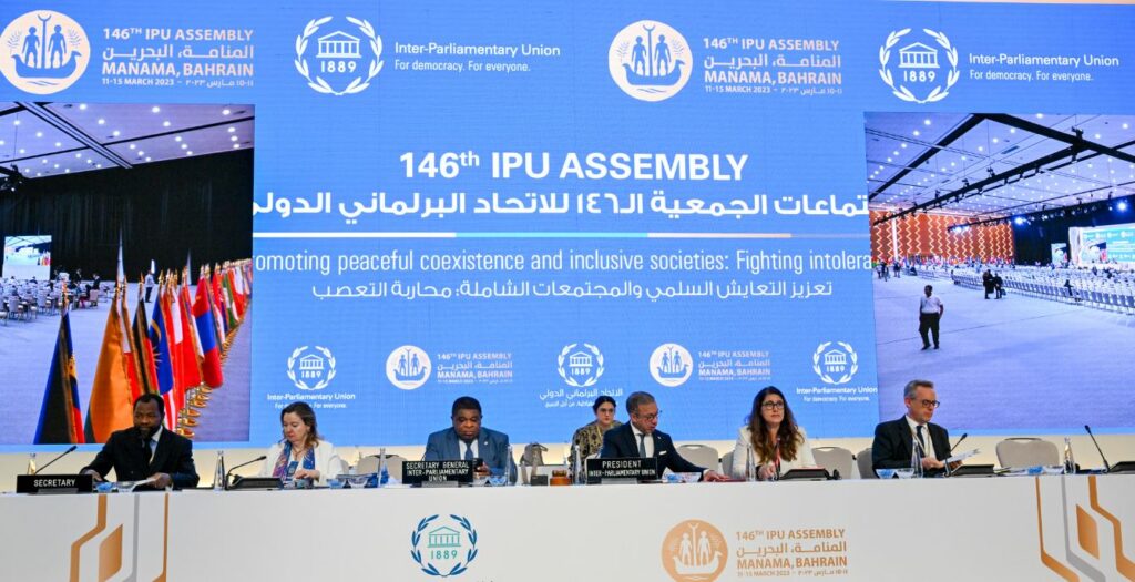 146th IPU Assembly adopts historic outcomes on peaceful coexistence and ...